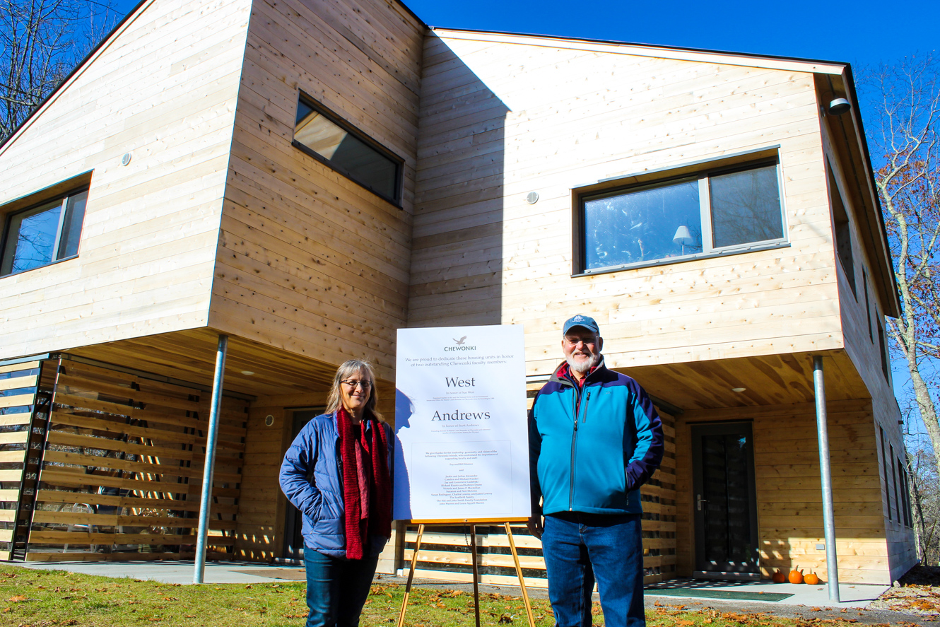 Sue West, Scott Andrews Honored in Dedication Ceremony - Maine Coast ...